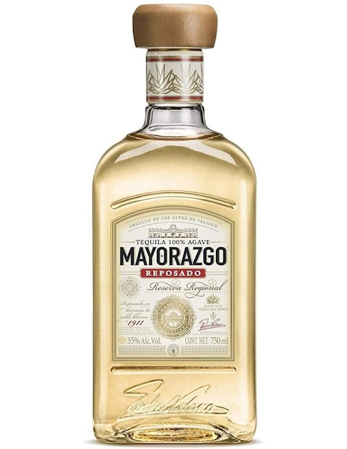 Tequila Mayorazgo tipo Reposado 6 piezas 750 ml c/u 1