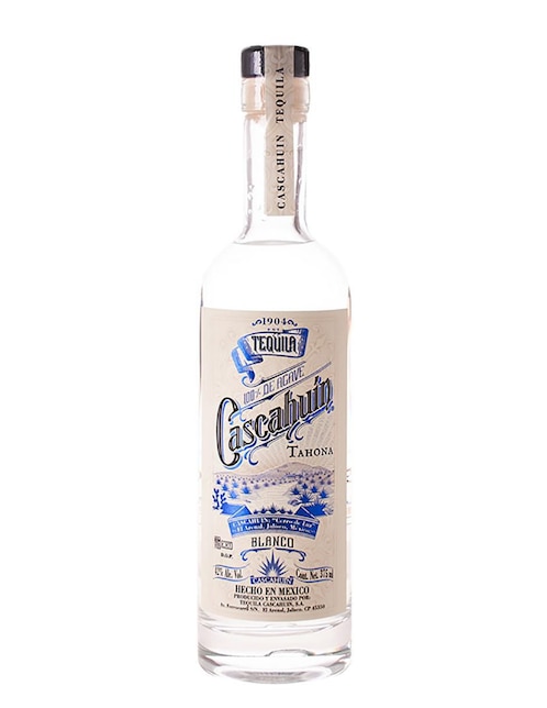 Tequila Cascahuin tipo Plata 375 ml 1