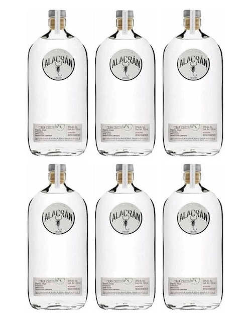 Tequila Alacrán tipo Blanco 750 ml 1