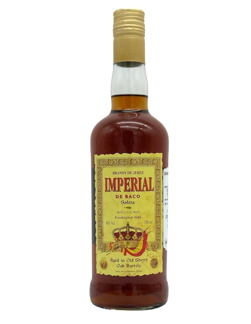 Brandy Imperial De Baco Solera Sherry Cask 700 ml 1