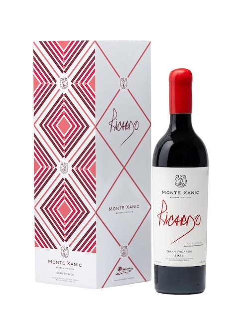 Vino tinto Monte Xanic Gran Ricardo edición de arte varietal 750 ml 1