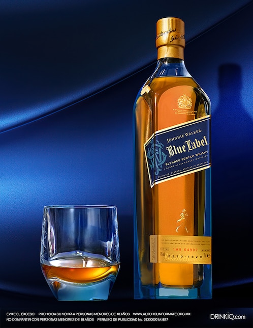Whisky Scotch Johnnie Walker Blue Label Blended 750 ml 2