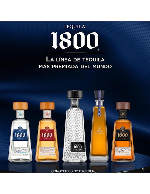 Tequila 1800 Blanco Reserva tipo Blanco 700 ml 5