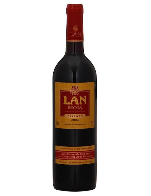 Vino tinto Bodegas Lan tempranillo 750 ml 1