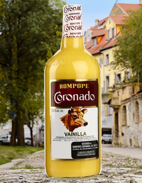 Licor de rompope Coronado sabor vainilla 900 ml 2