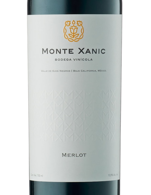 Vino tinto Monte Xanic merlot 750 ml 2
