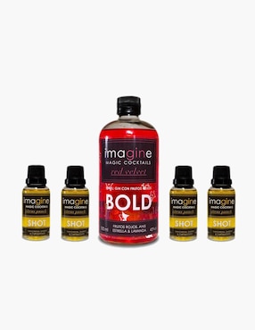 Cocktail Imagine Magic Cocktails sabor frutos rojos 500 ml