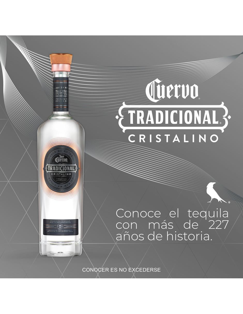 Tequila Cuervo Tradicional Cristalino